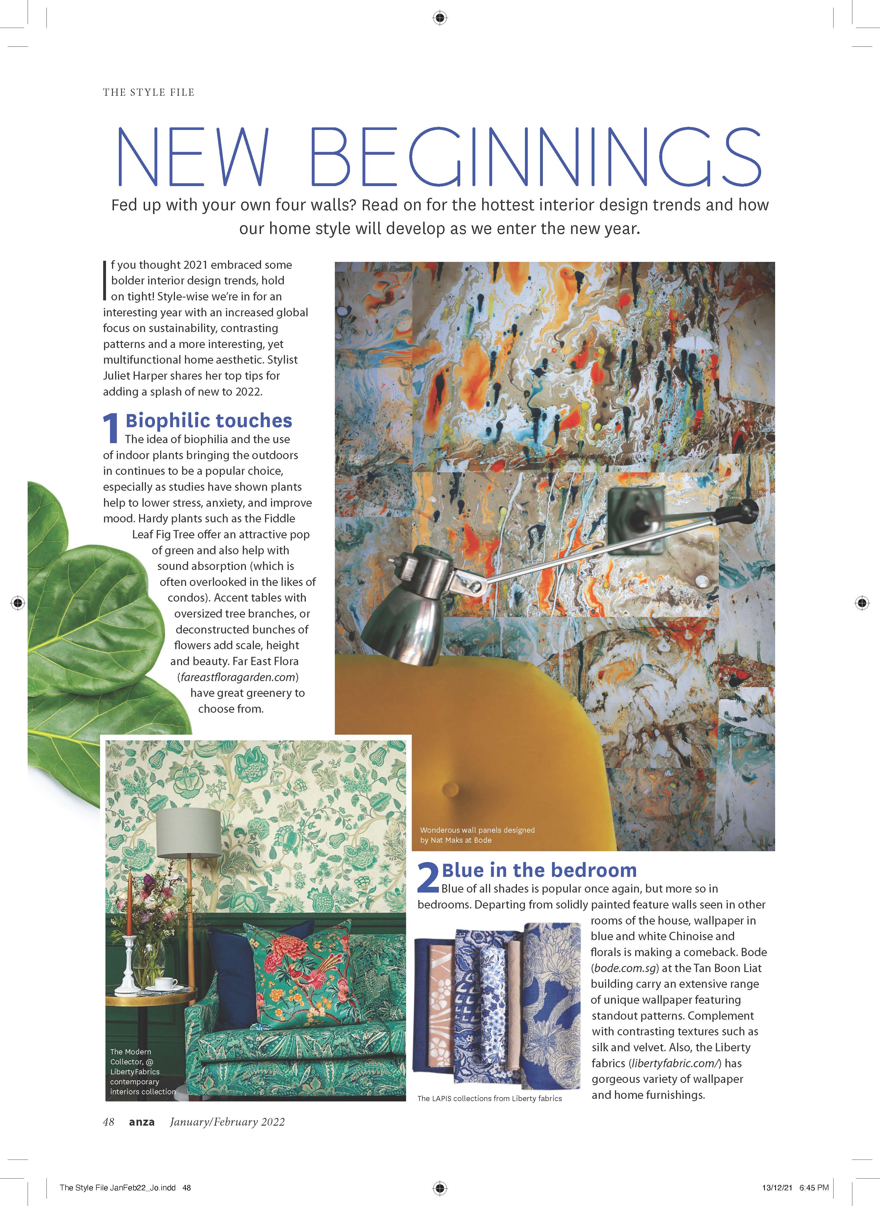 Home and interiors – Jo Upcraft